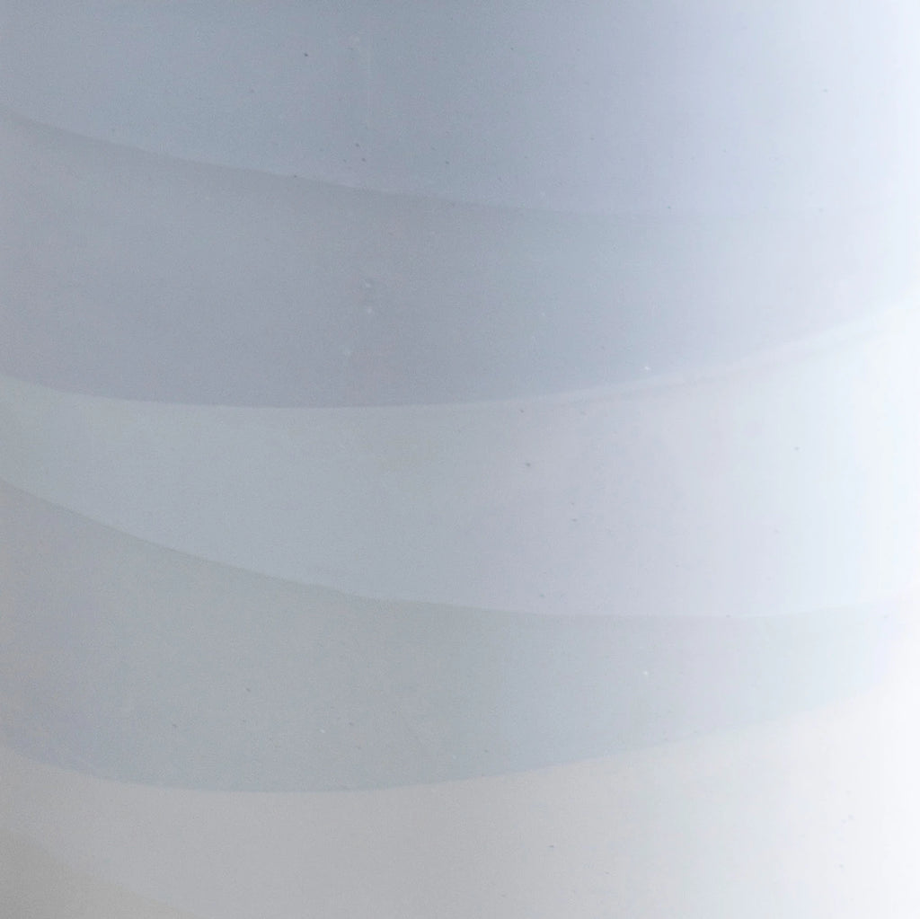 ICE BLUE FADE DRUM – FREEMAN GALLERY