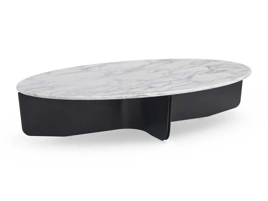 BOW CARRARA COFFEE TABLE – FREEMAN GALLERY