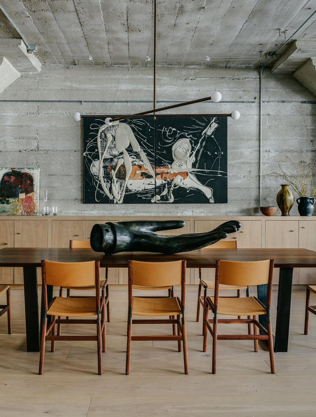 BRASS X4 PENDANT – FREEMAN GALLERY