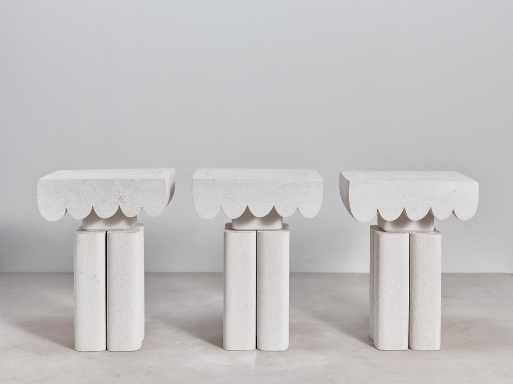 ELLIE FIBREGLASS SIDE TABLE – FREEMAN GALLERY