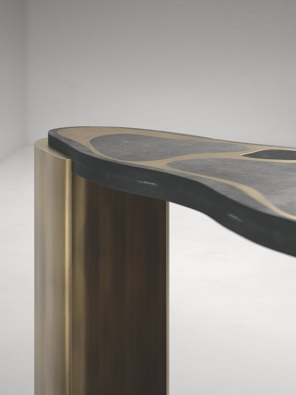 MASK BLACK PEN SHELL CONSOLE – FREEMAN GALLERY