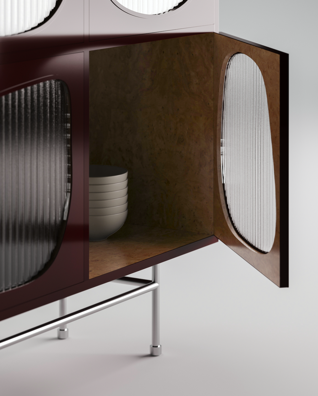 LOOP LACQUER CABINET – FREEMAN GALLERY