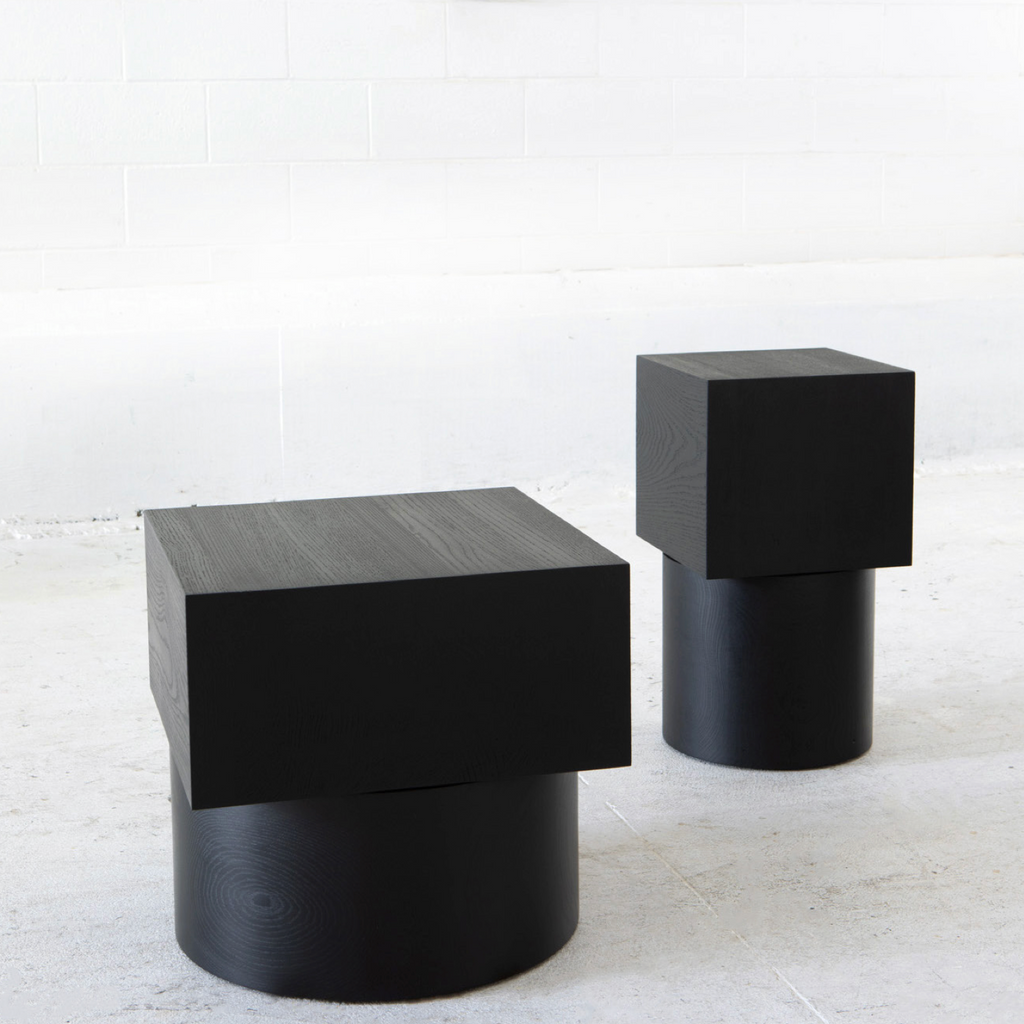 NOGA TALL CUBE SIDE TABLE – FREEMAN GALLERY