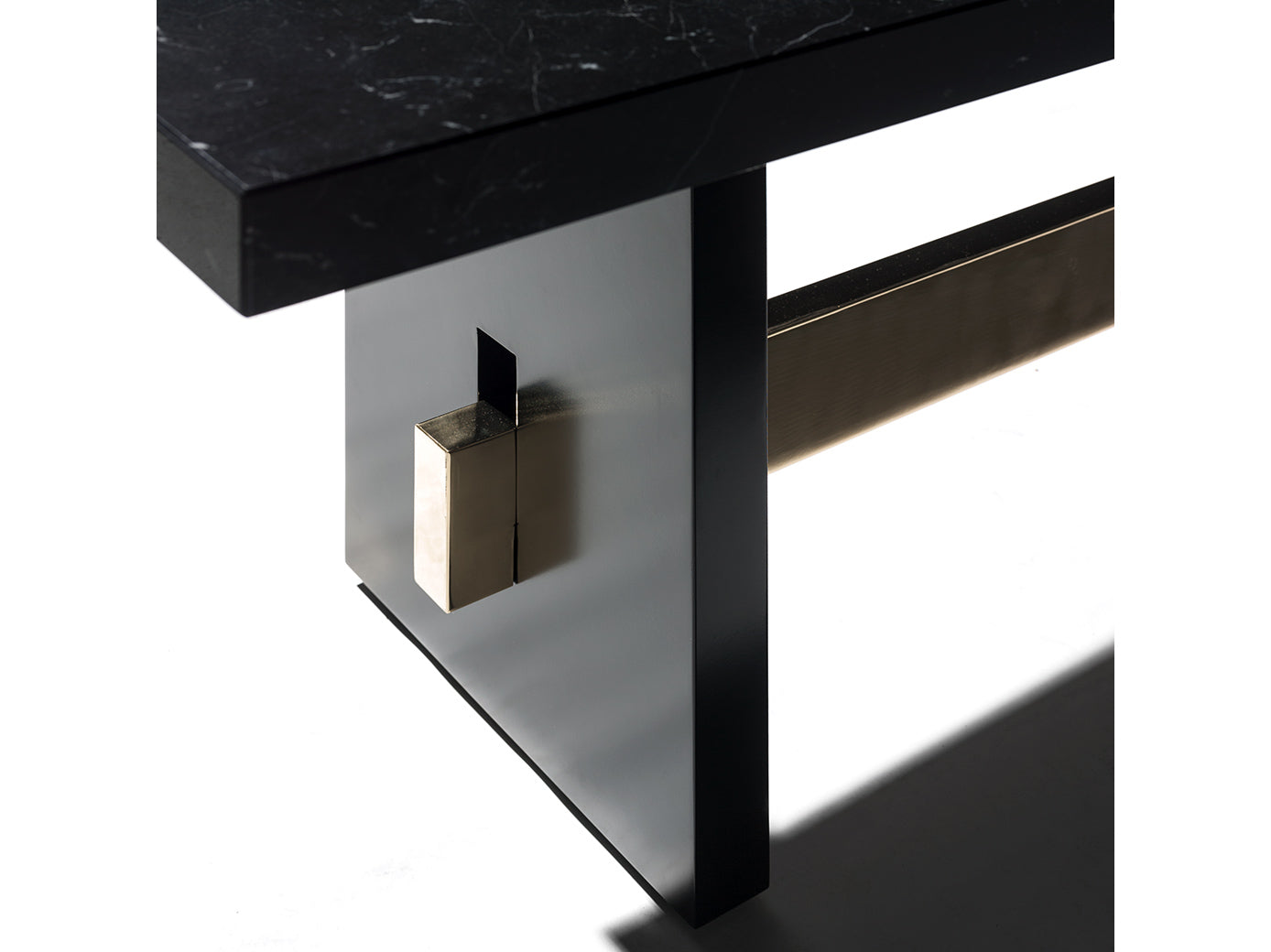 GEOMETRY MARBLE DINING TABLE – FREEMAN GALLERY