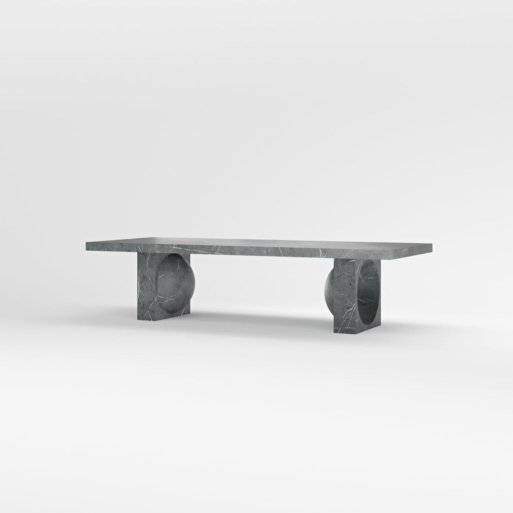 H2 PIETRA GREY DINING TABLE – FREEMAN GALLERY