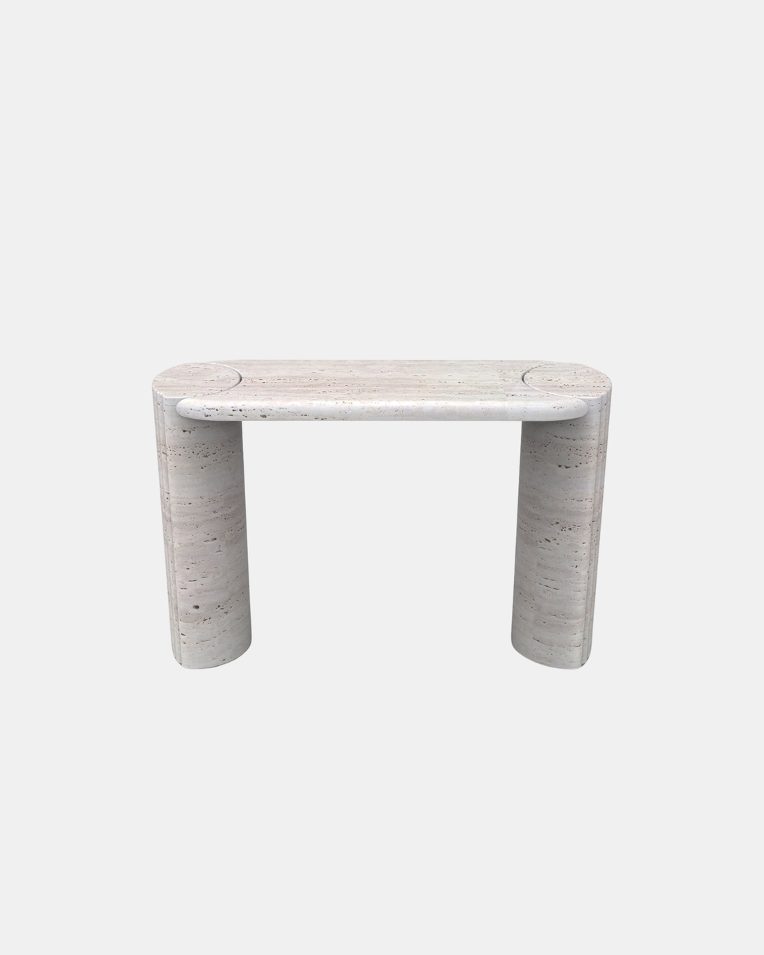 YUCCA TRAVERTINE CONSOLE – FREEMAN GALLERY