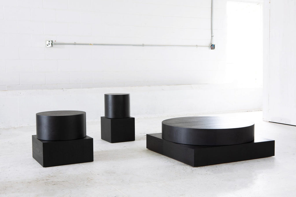 NOGA LOW CYLINDER SIDE TABLE – FREEMAN GALLERY