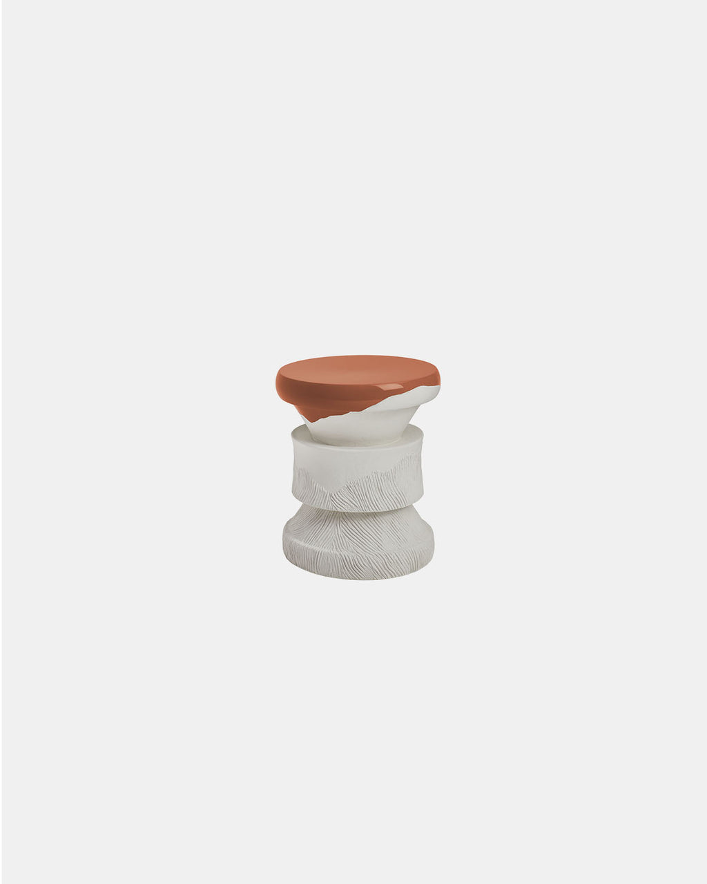 BARTH TERRACOTTA STOOL – FREEMAN GALLERY