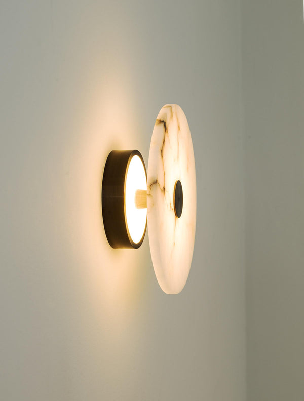 ALABASTER ECLIPSE SCONCE – FREEMAN GALLERY