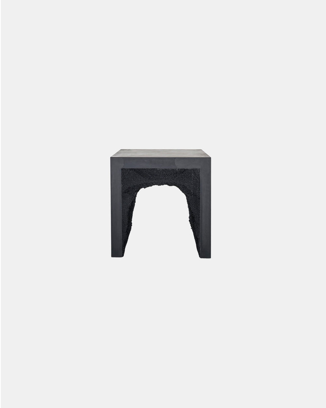 STRATA 3 BLACK SIDE TABLE – FREEMAN GALLERY