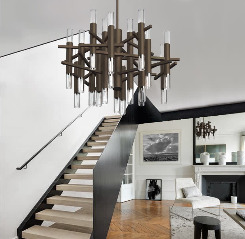 STELLAR CHANDELIER – FREEMAN GALLERY